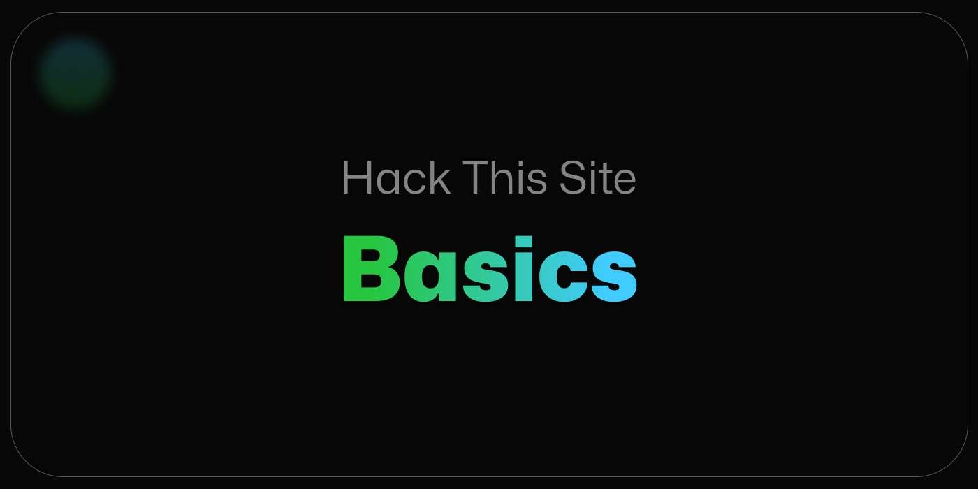Hack This Site - Basic